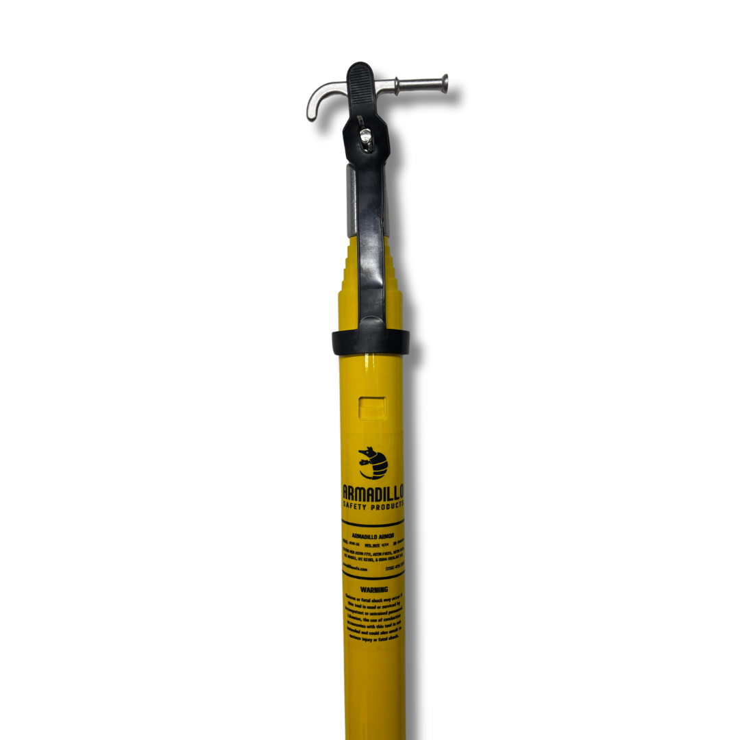 35' Telescoping Hot Stick – Armadillo Safety Products